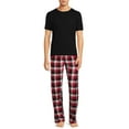 Hanes Mens And Big Mens 100 Cotton Flannel Pajama Pants 2 Pack