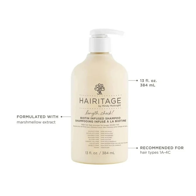 Click here for Hairitage Length Check Biotin Shampoo For Dry Dama... prices