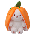 Cutte Bunny Plush Carrot Rabbit Plush Toys,Soft Cartoon Stuff Animals ...