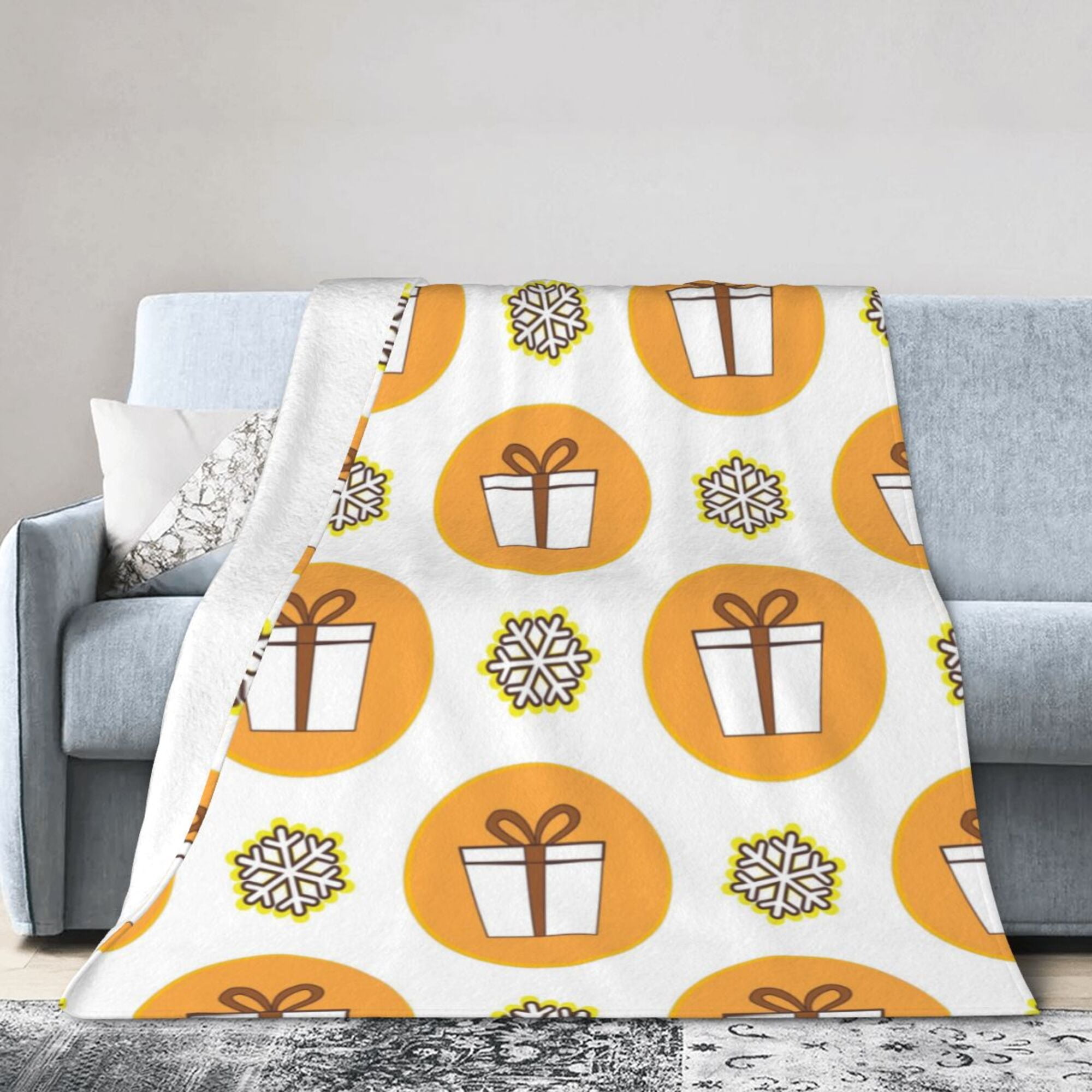 Anti-Pilling Flannel Bed Throw Blankets Seamless Pattern - Couch-Ultra ...