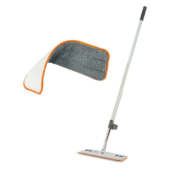 Magic Self Cleaning Flat Floor Mop with Automatic Squeeze Drying System ...