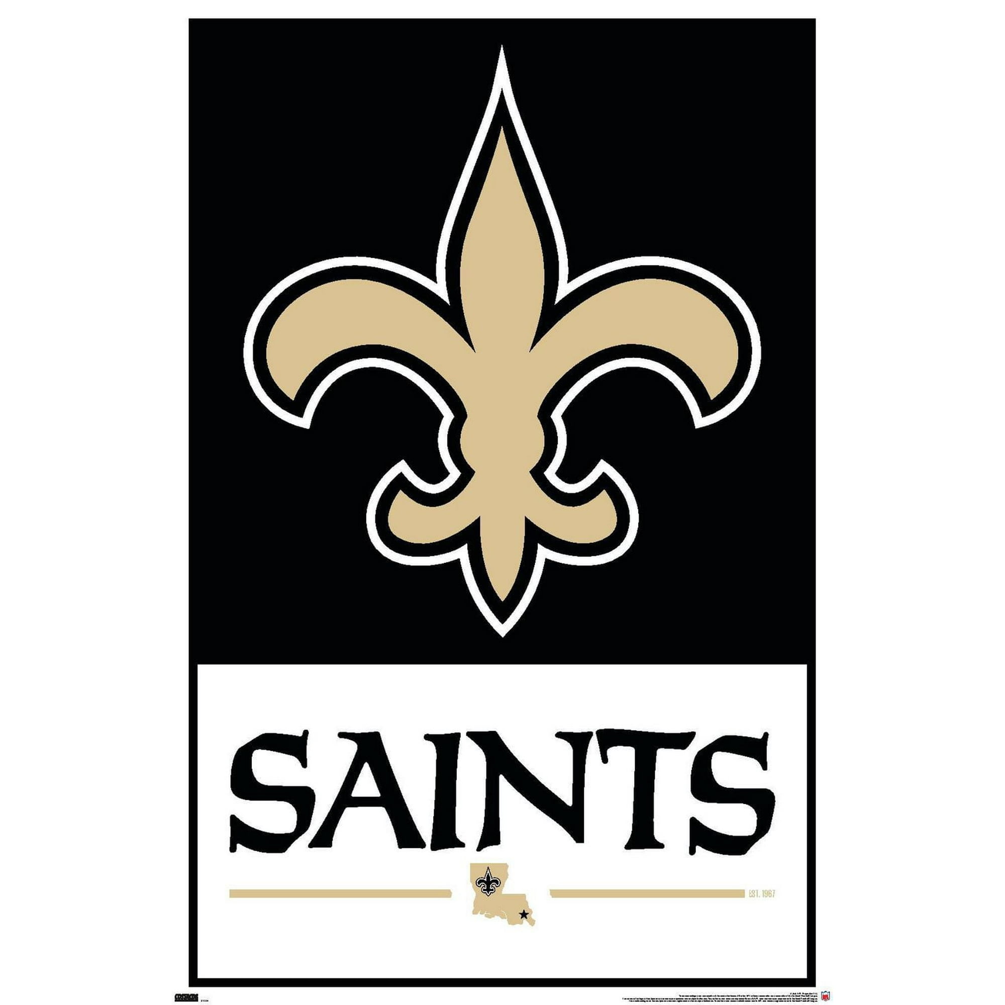 Click here for Trends International Nfl New Orleans Saints - Logo... prices