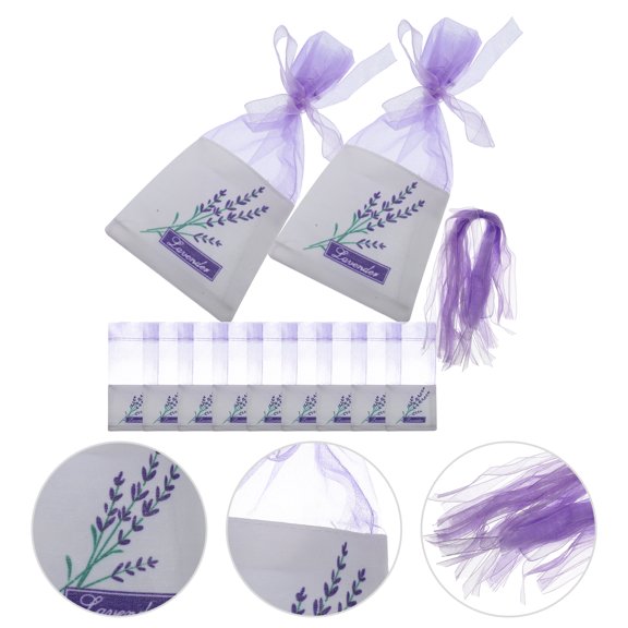 9 Pcs Sachet Bag Locket Empty Sachets Lavender Bags Filled Scented Bag ...