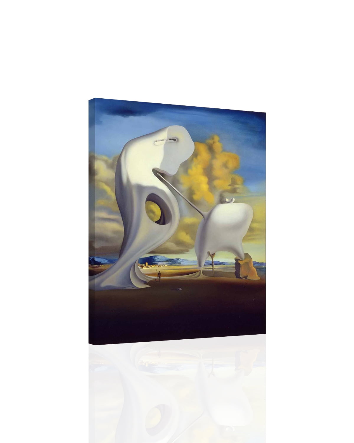 Dali 1933 Angelus Arquitectonico de Millet - CANVAS OR PRINT WALL ART ...