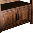 Furniture of America Jaycee Dining Table - Light Walnut - Walmart.com