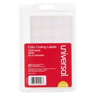 Avery Permanent Self-Adhesive Round Color-Coding Labels, 1/4" dia, Dark ...