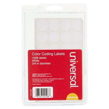 Avery Permanent Color Coding Labels, 1/4" Round, Pack of 450, Available ...