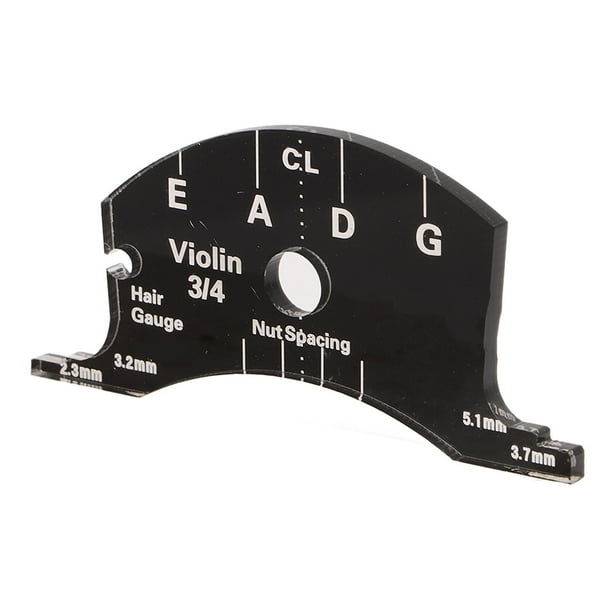 Violin Bridge Reference Tool Acrylic Accurate Violin Bridge Mold ...