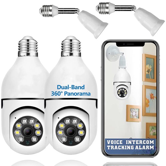 Light Bulb Surveillance Camera