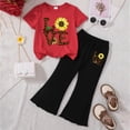 Cathalem 2‑piece Summer Clothes Short‑sleeve Graphic Printed Crew‑neck ...