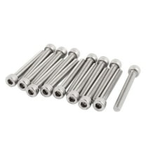 M3x10mm Thread 304 Stainless Steel Hex Socket Head Cap Screw Bolt ...