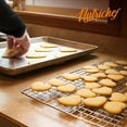 Nutrichef Non-Stick Baking Sheets, Cookie Pan Aluminum Bakeware with ...