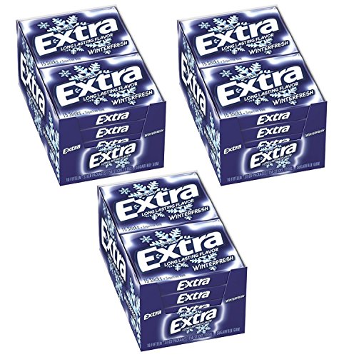 Extra Winterfresh Gum, 15 Count Sticks - 30 Count Of 3 - Pack - Walmart.com