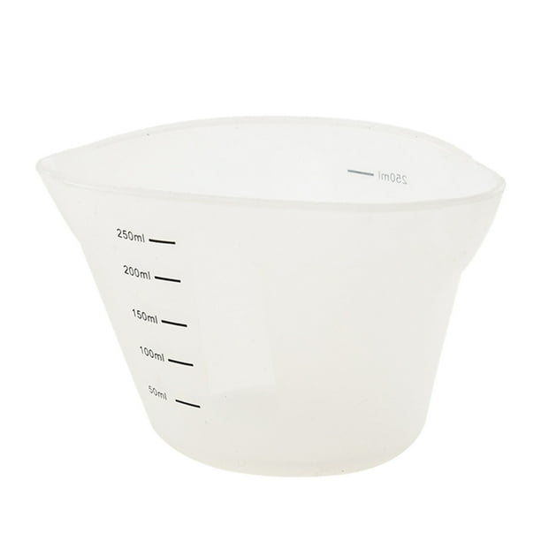 Ramiter Silicone Measuring Cup With Graduated Cup Translucent Measuring ...