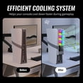 Advanced Cooling Solution Includes Auto Speed Functionality & LED Light ...