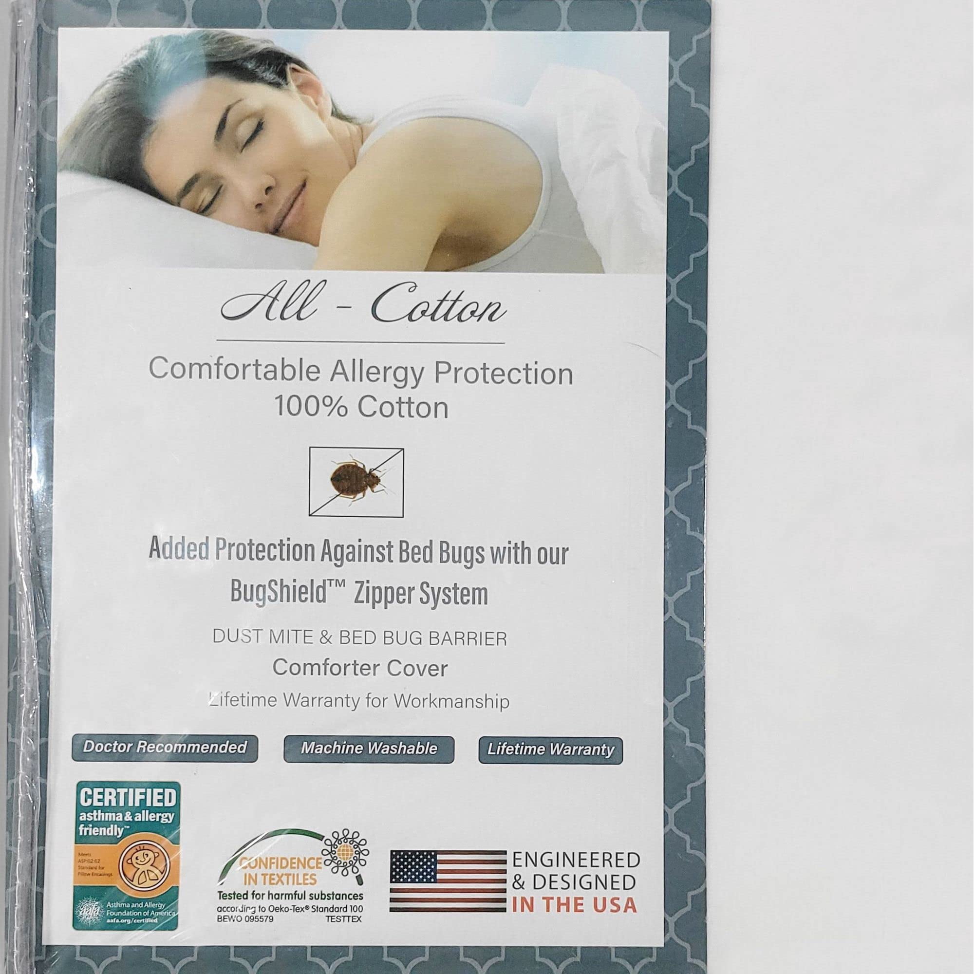 Click here for National Allergy Premium 100 Cotton Duvet Comforte... prices