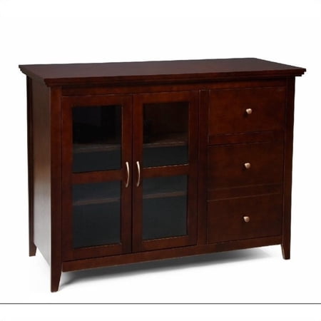 Pemberly Row Sierra Highboy TV Stand in Espresso | Walmart Canada