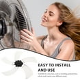 Zonhebin Metal 5 Leaves Fan Blade Indoor Standing Fan Replacement Part ... Zonhebin Metal 5 Leaves Fan Blade Indoor Standing Fan Replacement Part ...