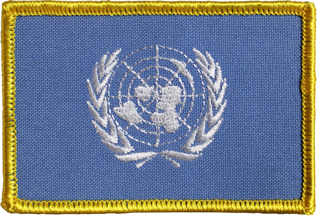 United Nations Rectangular Patch - Walmart.com