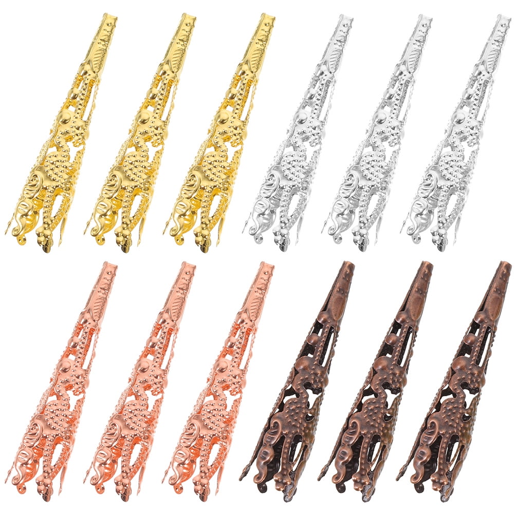 Click here for Whamvox 60pcs Bead Caps For Jewelry Making Assorte... prices