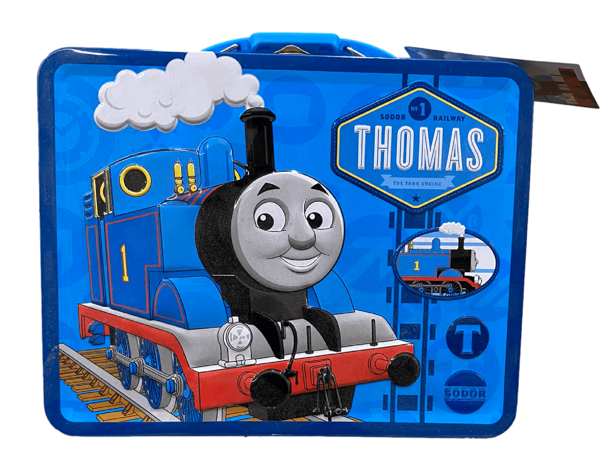 Thomas the Train Tin Stationery Box (Pencil or Coloring Box) - Blue ...