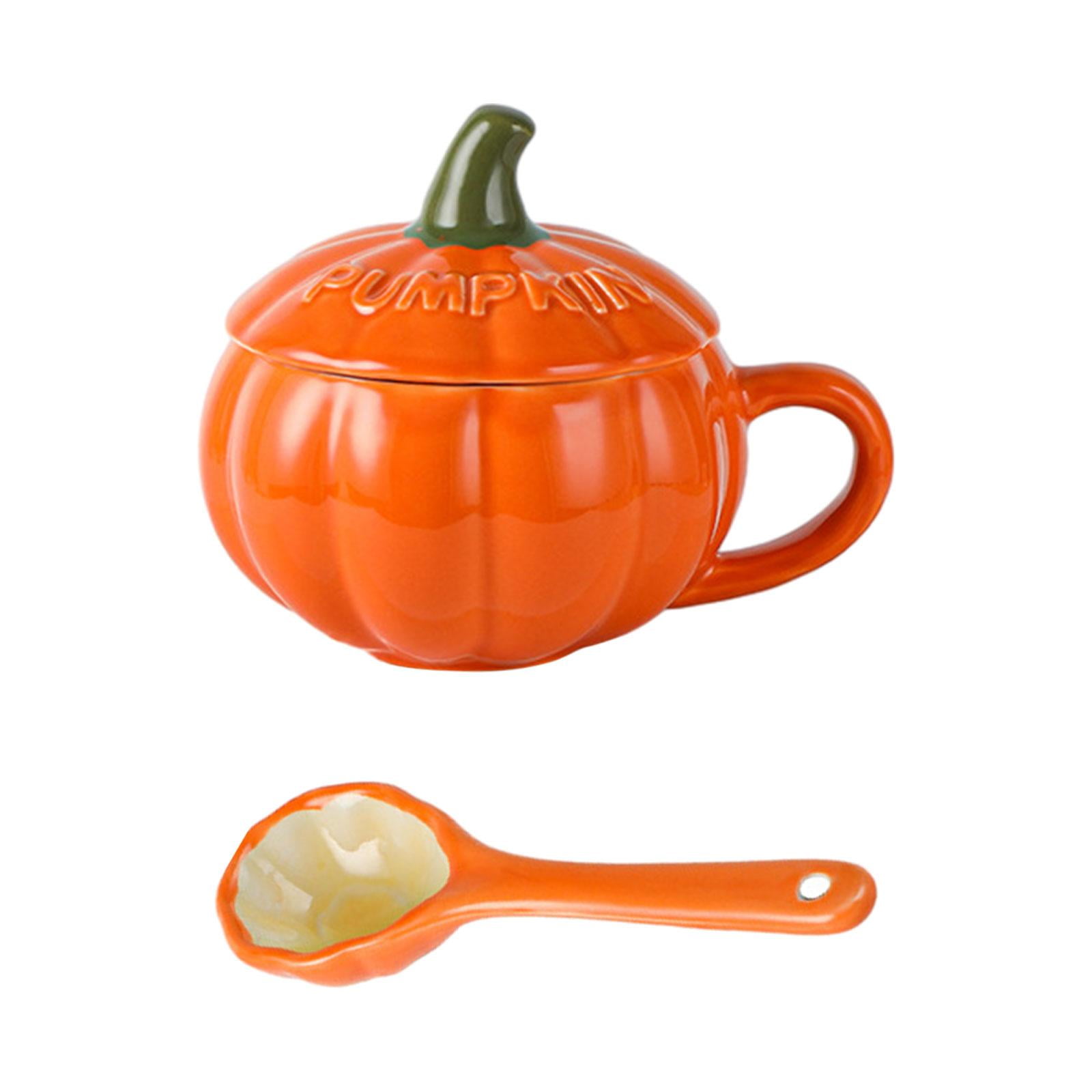 Click here for Siruishop Ceramic Pumpkin Mug 10oz Unique Milk Mug... prices