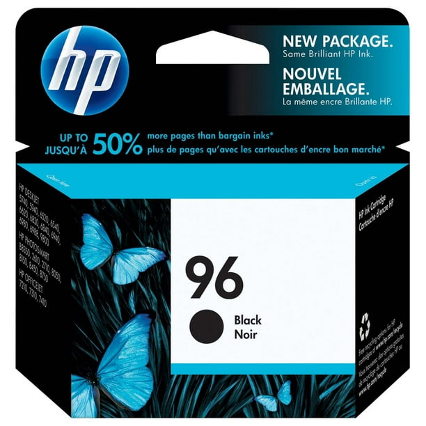 HP 96 Black Original Ink Cartridge (C8767WN) - Walmart.ca