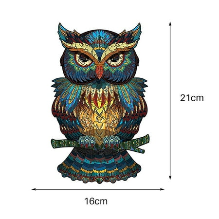 Wooden Jigsaw Puzzles Unique Shape Jigsaw Pieces for Adults and Kids ...