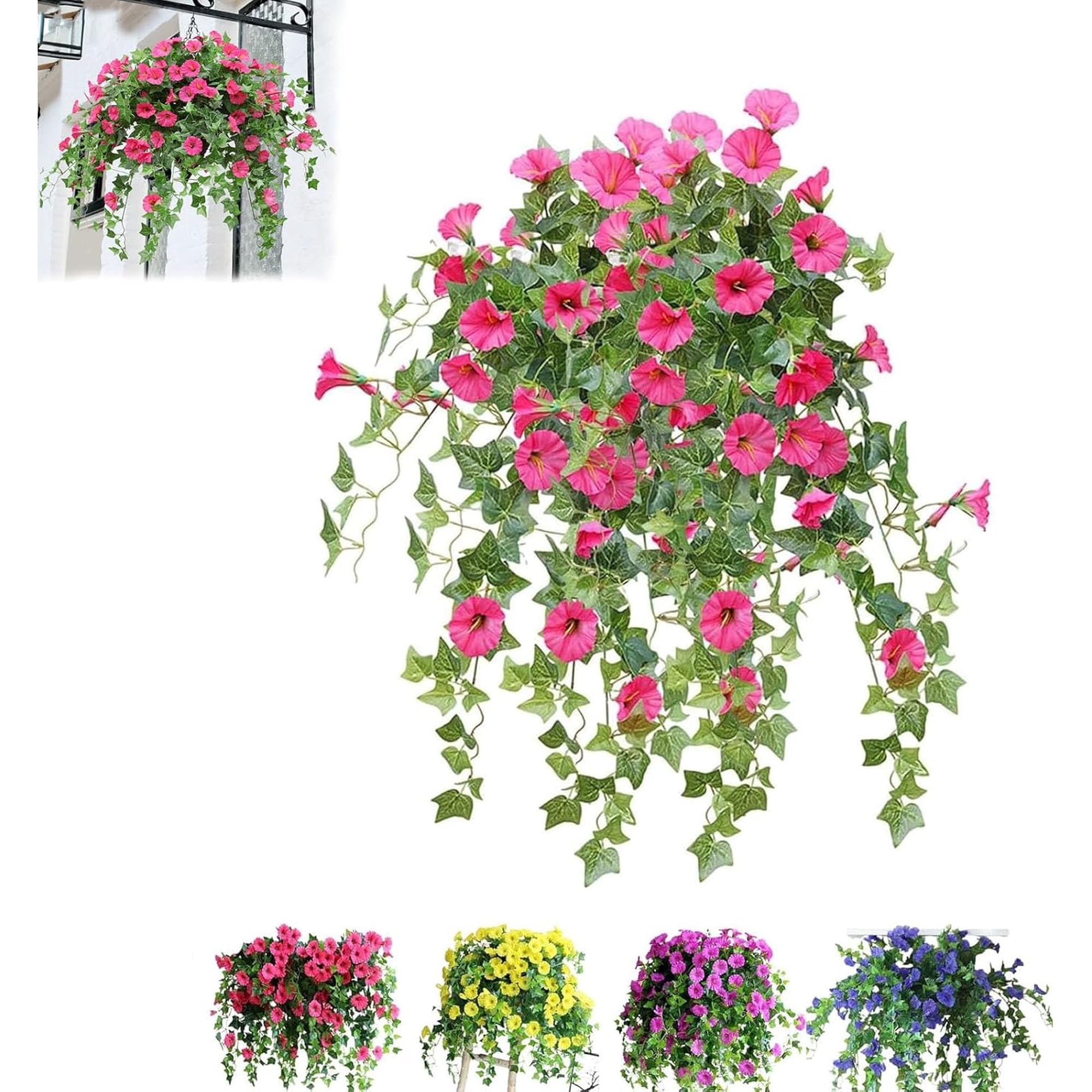Click here for Generic 2/5pcs Artificial Petunias uv Simulation A... prices