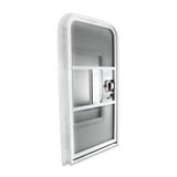 Leisure Coachworks Teardrop 23" X 44" Face Mount Foam Core Passenger ...