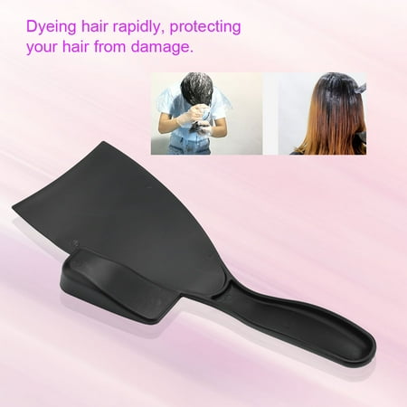 Hair Bleach Comb, With Dye Cream Container Black Hair Color Board ...