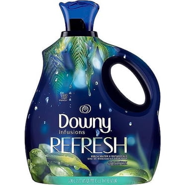 Downy Infusions Refresh, Birch Water and Botanicals, 120 Loads Liquid ...