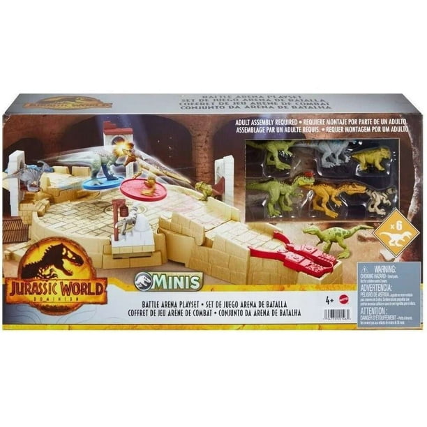 Jurassic World MINIS Battle Arena Playset - Walmart.com