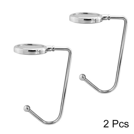 Metal Table Side Bag Hook Ladies Handbag Holder Clothes Hanger Purse ...