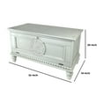 Saltoro Sherpi White Accent Chest Cabinet with Drop Down Door and ...