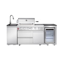 Daheat 46-Inch 4-Burner 72000 BTU Deluxe Stainless Steel Gas Outdoor ...