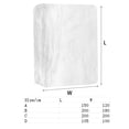 Fruit Tree Netting, Large White Plant Guard Mesh Cover with Zippered ...