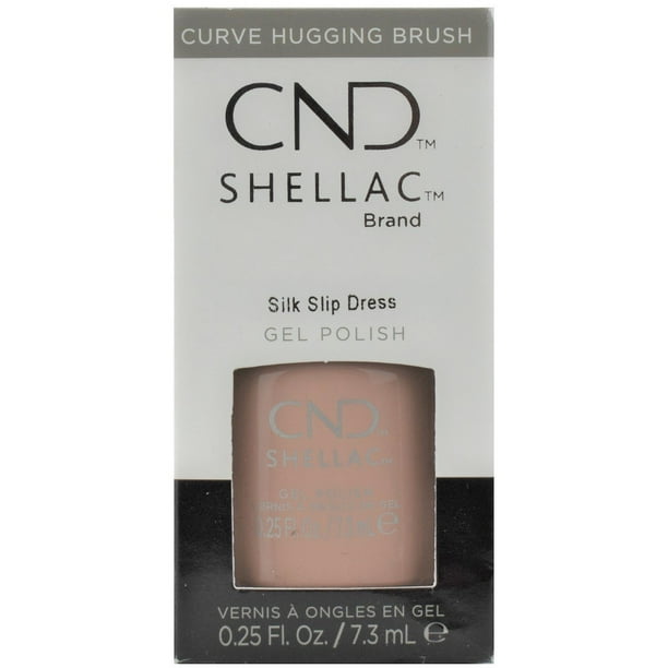 CND Shellac Gel Polish Silk Slip Dress 0.25 oz - Walmart.com