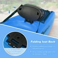 Goplus 6ft Youth Kids Kayak w/Paddle Storage Hatche 4-Level Footrest ...