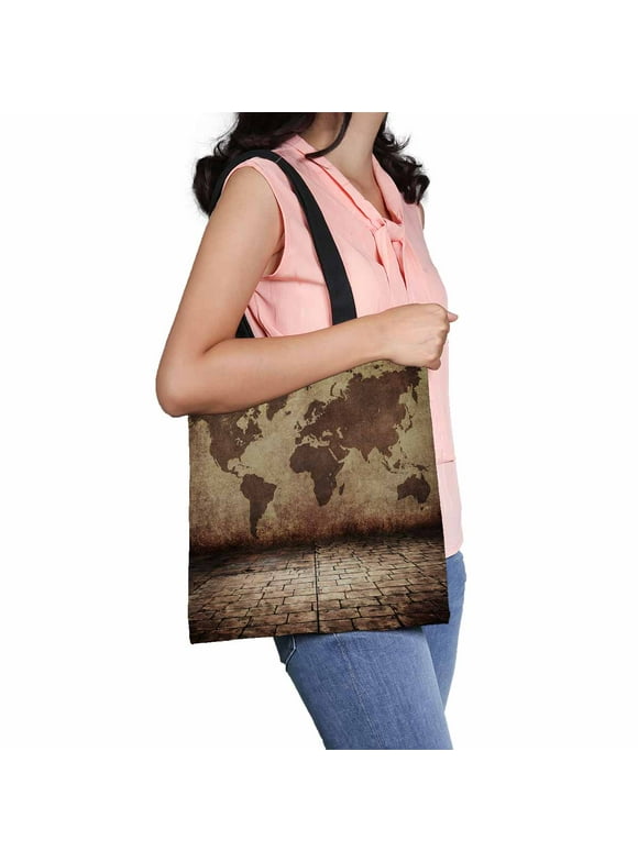World Map Bag