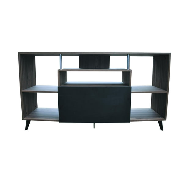 Mueble para TV de 70" Parota Negro Centro de entretenimiento Hogare Ibiza | Walmart en línea