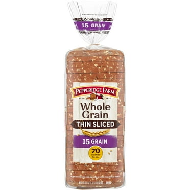Pepperidge Farm Whole Grain 15 Grain Bread, 24 oz. Loaf - Walmart.com