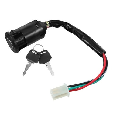 2-Pin ATV Ignition Electric Start Switch Button for Scooter, Moped, Go ...