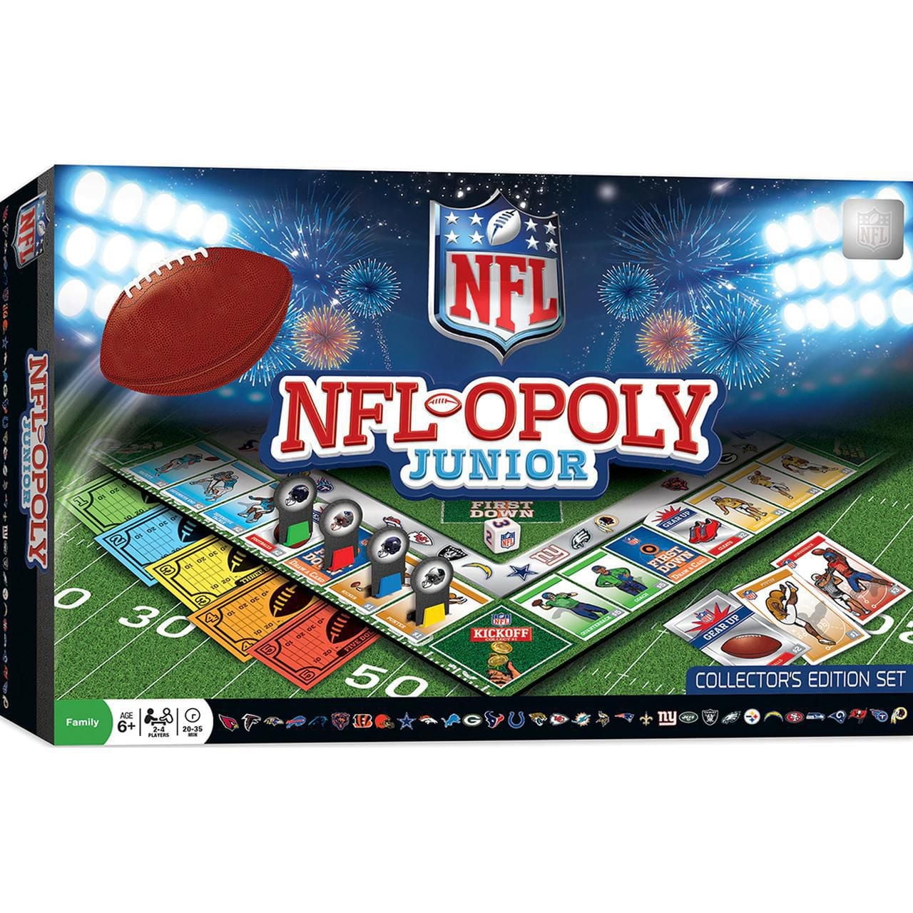 NFL Opoly Junior Board Game - Walmart.ca