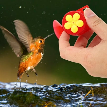 Fosa Hummingbird Feeder,Bird Feeder Outdoor,2Pcs Garden Hand-Held ...