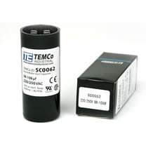 TEMCo 189-227 uF MFD CD60 Start Capacitor 220-250V AC Round | 50/60 Hz ...