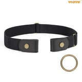 WHIPPY No Buckle Elastic Belt for Men, Nylon Stretch Buckle Free Belt for Jeans Pants - Walmart.com