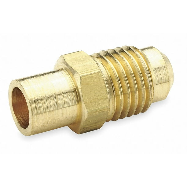 Parker Adapter,45deg,Brass,Flare x Solder,PK10 43F-6-6 - Walmart.com