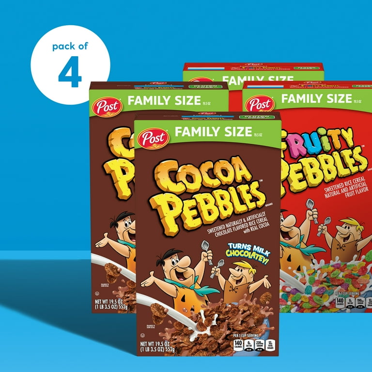 Cocoa Pebbles Vs Fruity Pebbles