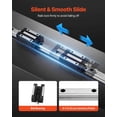 HGR20 High Precision Linear Rail Guide Kit: 2x1000mm Rails & 4x Bearing ...